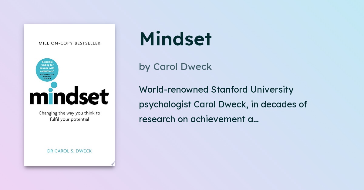Mindset / Carol Dweck