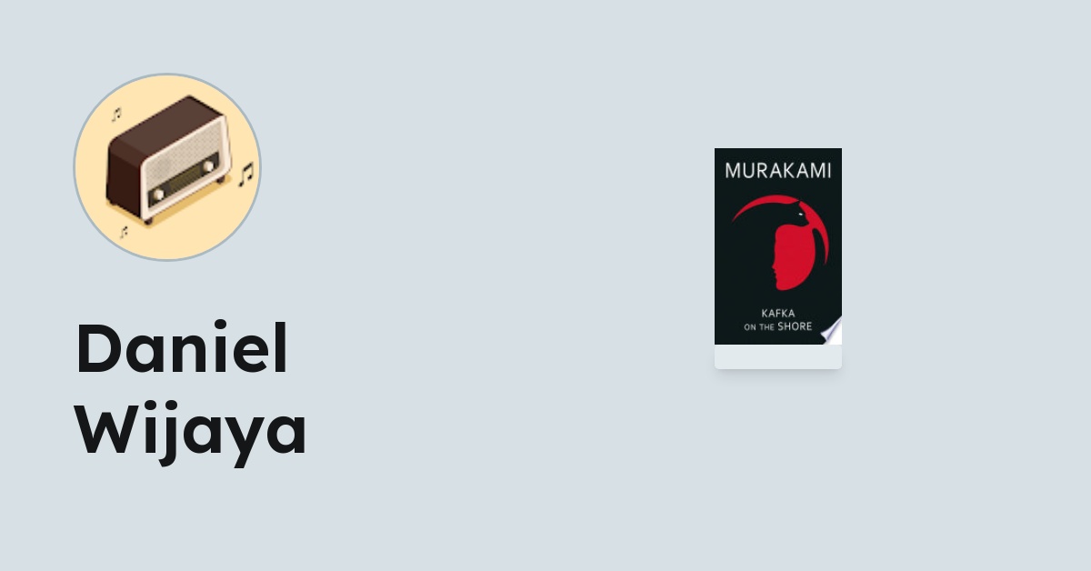 Daniel Wijaya's Bookshelf