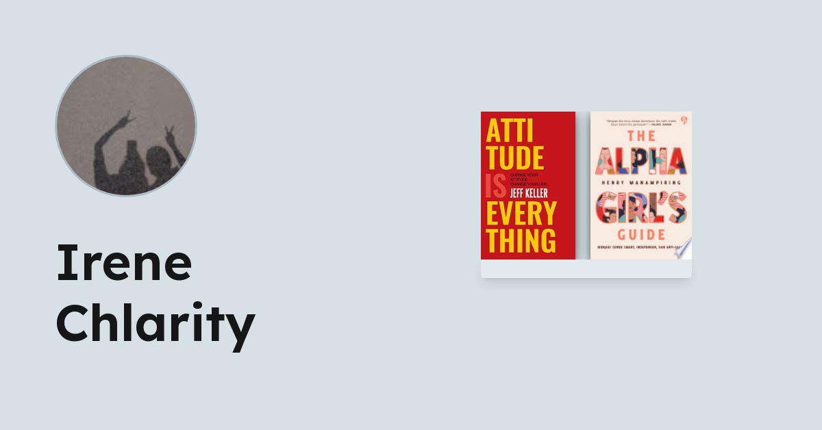 Irene Chlarity's Bookshelf