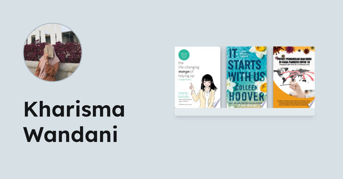 Kharisma Wandani's Bookshelf