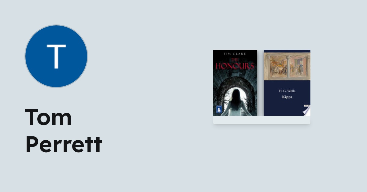 Tom Perrett's Bookshelf